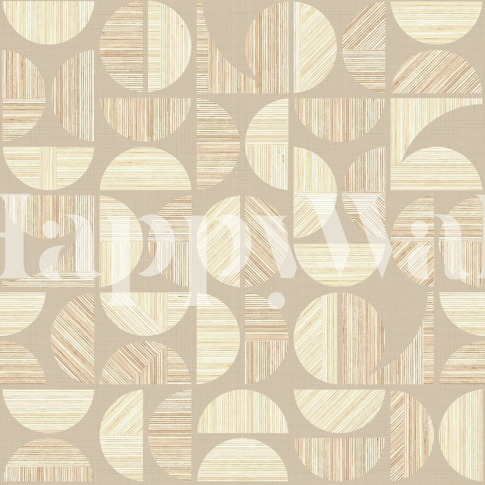 Wooden Circle Game Wallpaper - happywall.com
