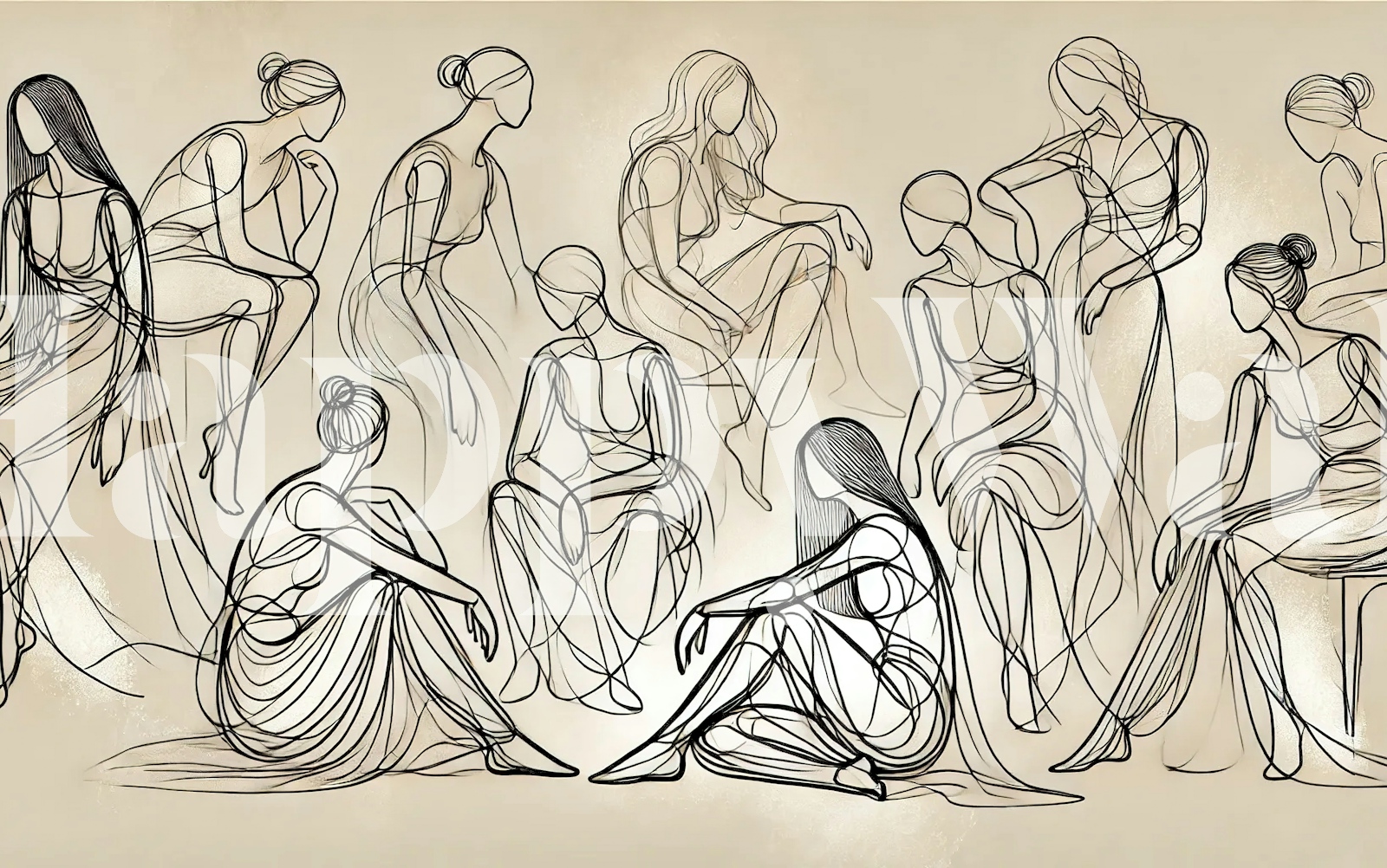 Figure Study Wallpaper - happywall.com