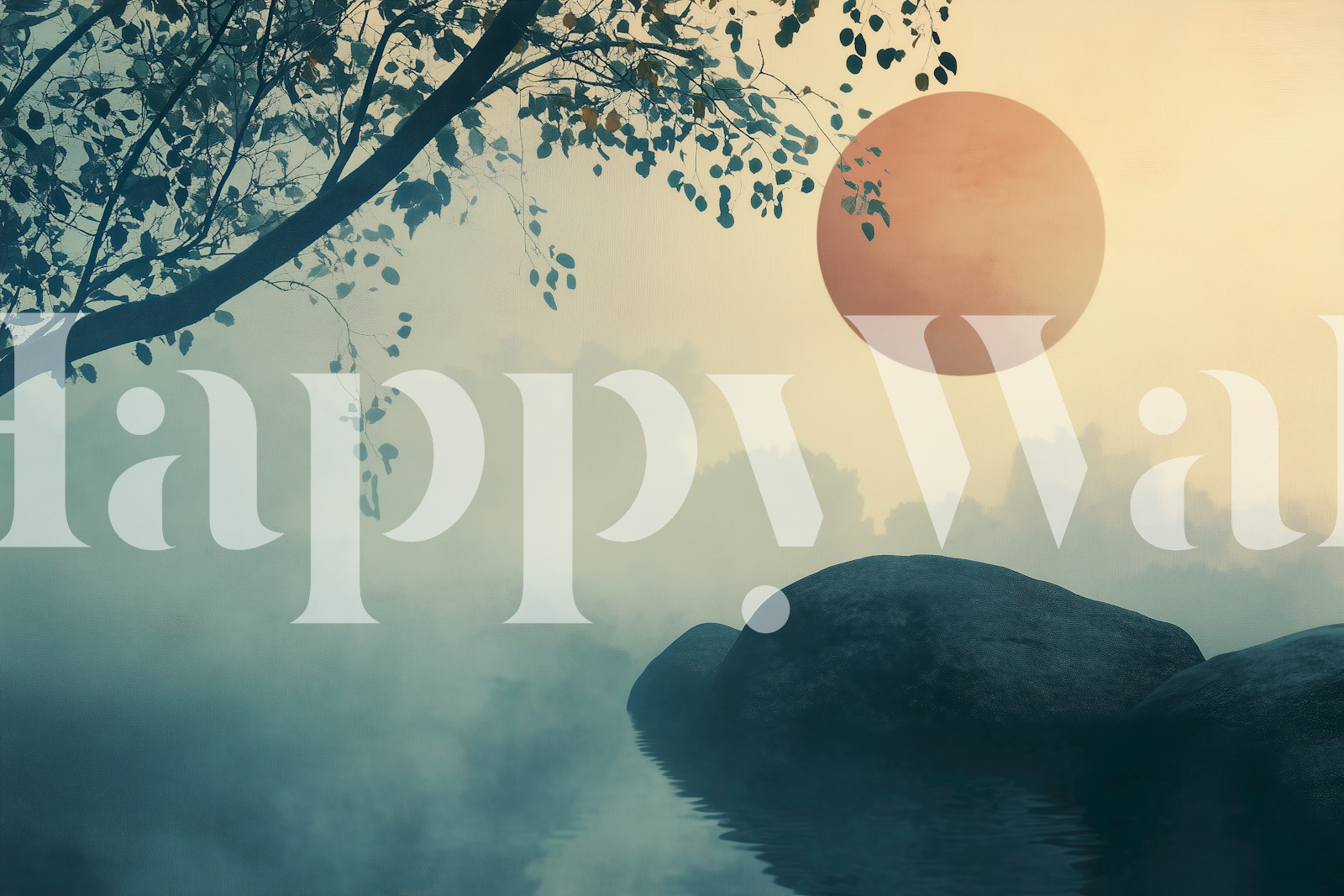 Serene Dawn Reflection Wallpaper