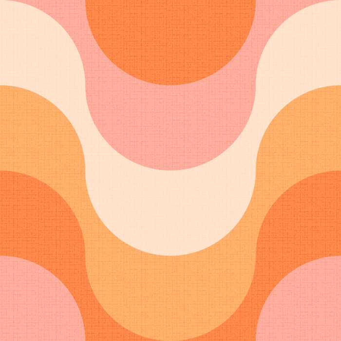 Disco Wave Retro Wallpaper - HappyWall.com