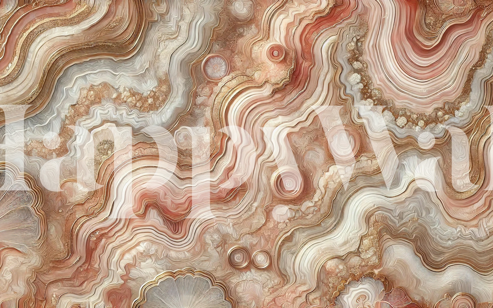 Rose Agate Wallpaper | happywall.com