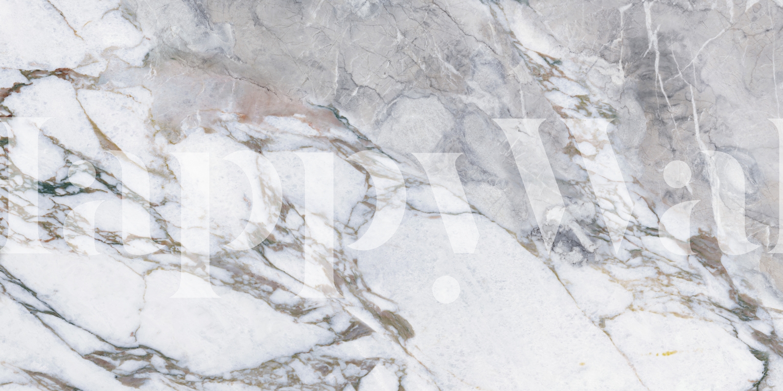 White Natural Smooth Stone Texture Wallpaper