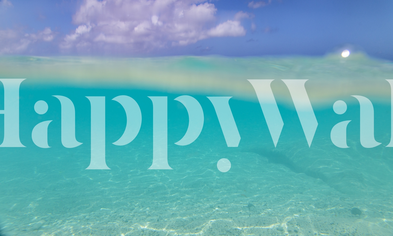 Underwater Caribbean Sea Dream 1 - happywall.com