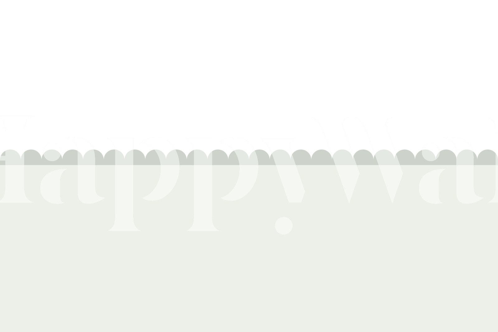 Neutral Scallop Edge Wallpaper Design