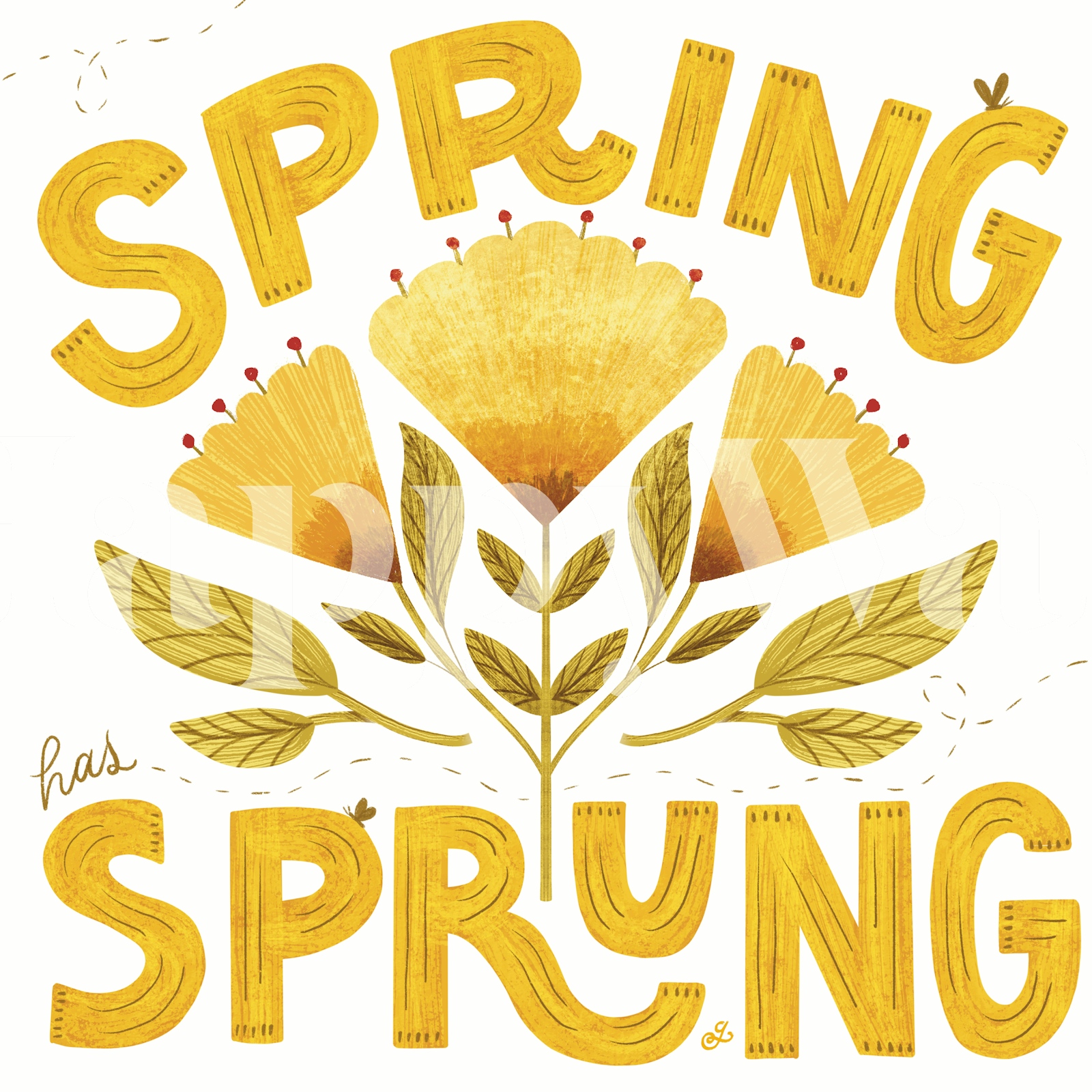 Spring has Sprung Wallpaper - Happywall.com