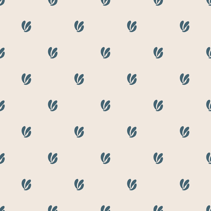 Timeless Leaf Accent - teal | Happywall