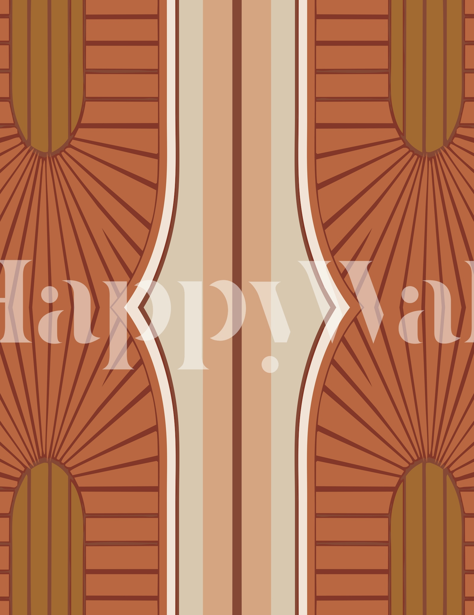 Vintage Arch Pattern Wallpaper | happywall.com