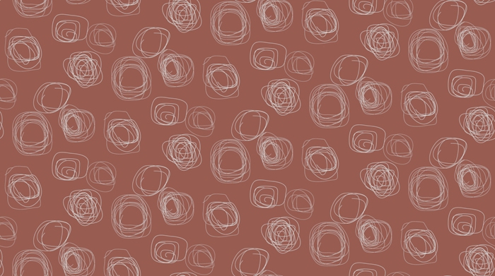White Doodle Line Swirls Wallpaper | happywall.com