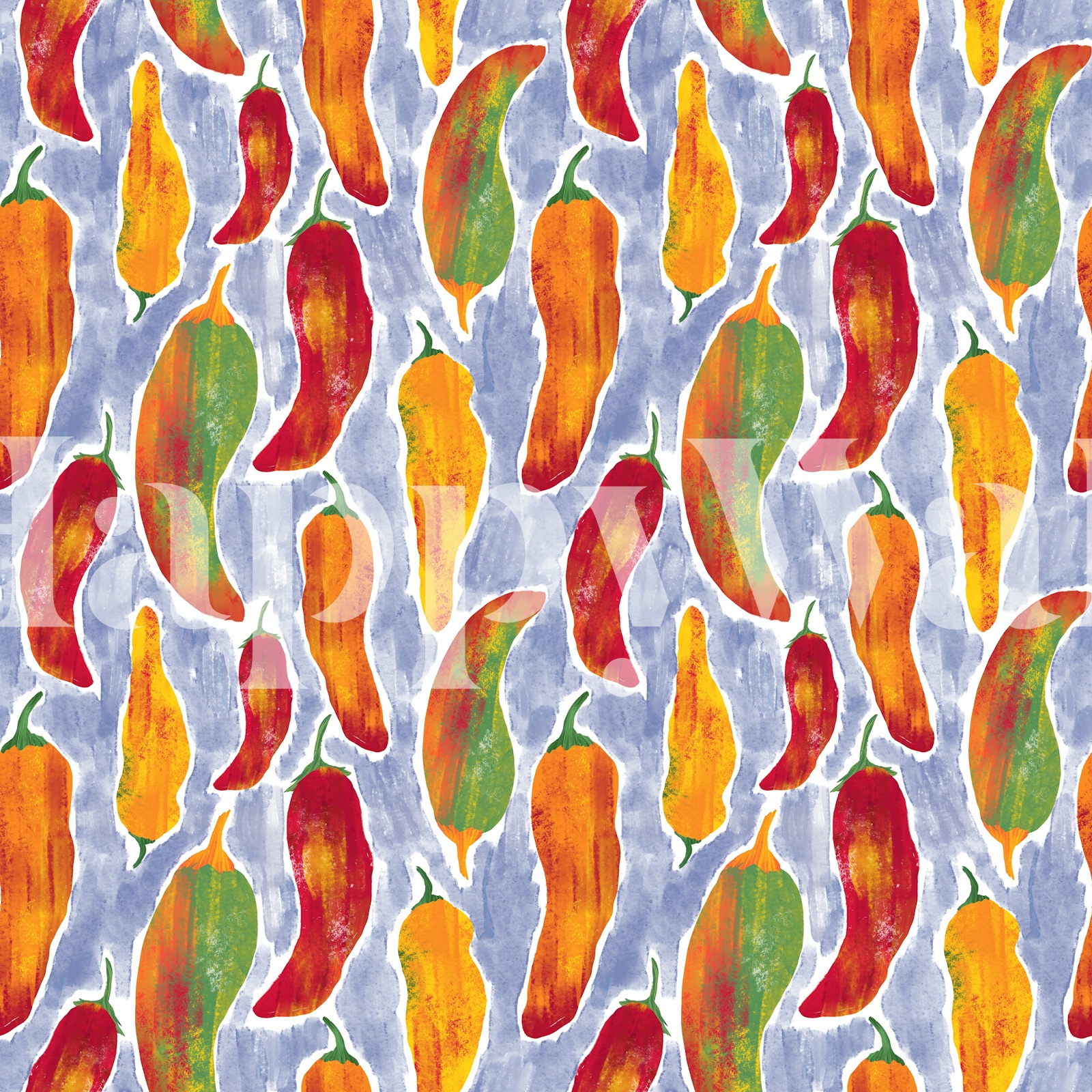 Pepper Garden Vibes Wallpaper - happywall.com
