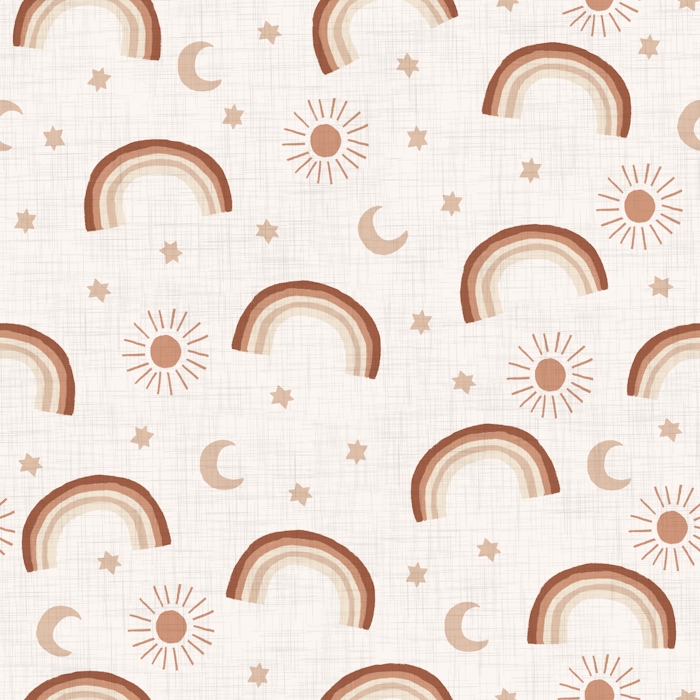 Boho Rainbow Sunshine Wallpaper - Happywall.com