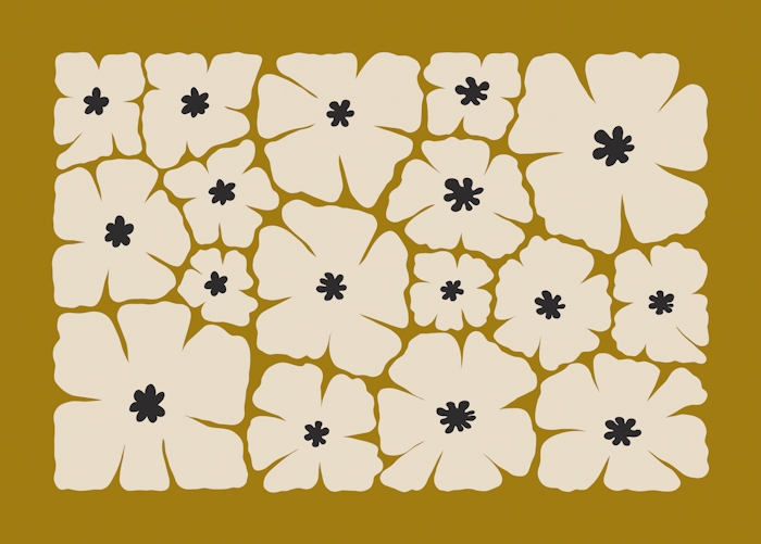 Blooming Petal Delight - Flower Market | Happywall.com