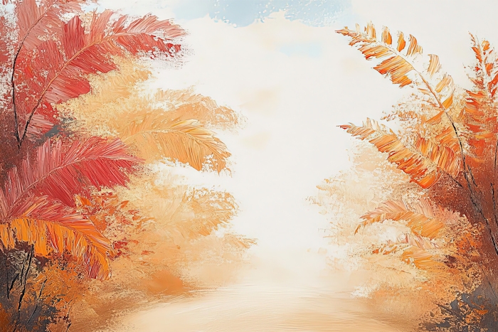 The Golden Way Wallpaper | happywall.com