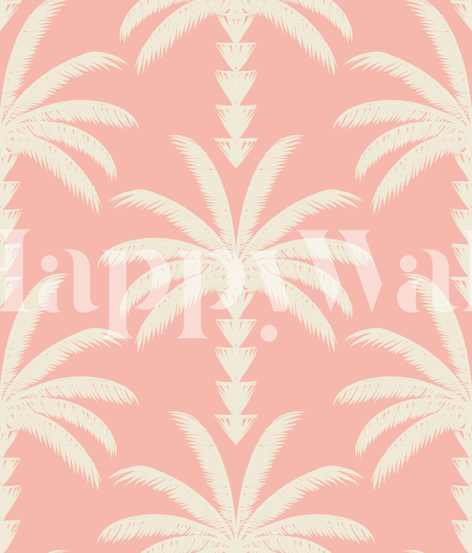 Pink Palm Tree Wallpaper for Tropical Decor