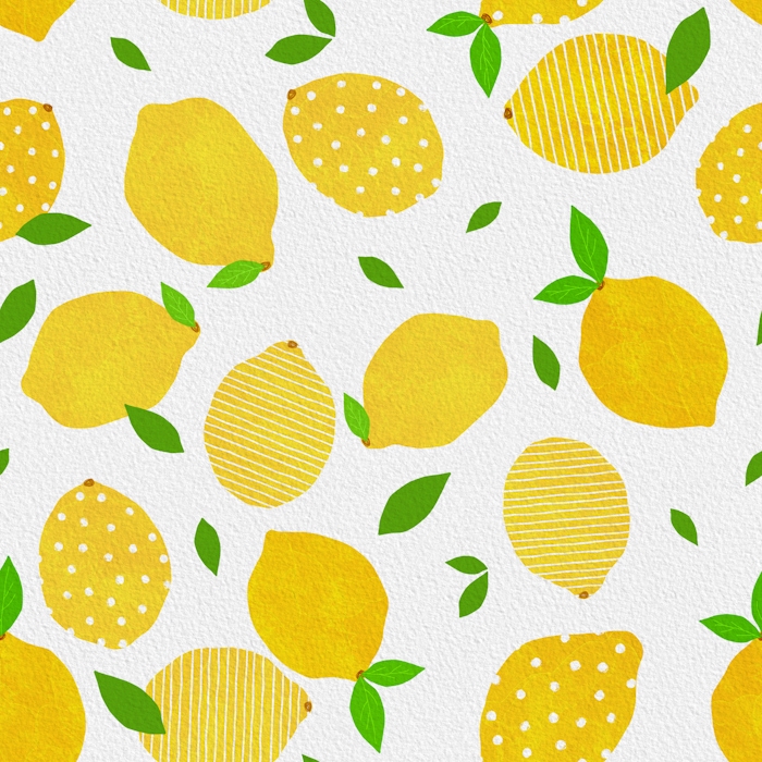 Lemon Crowd Wallpaper - happywall.com