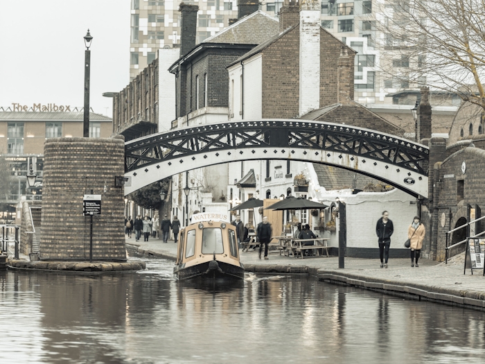 Canalside View in Birmingham - Happywall.com