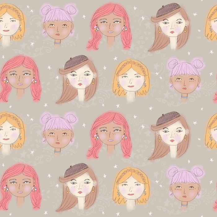 Cool Girls Wallpaper | happywall.com