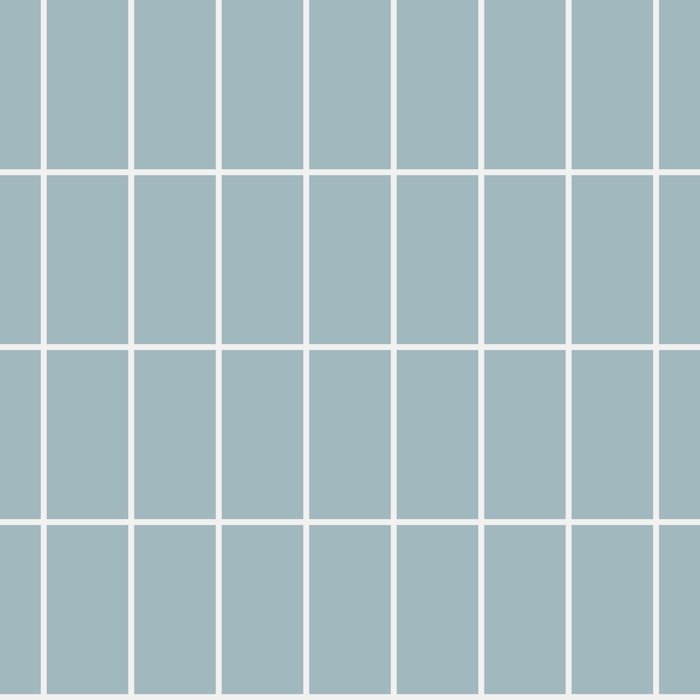 Simple Tiles - Scandi Blue And White | Happywall