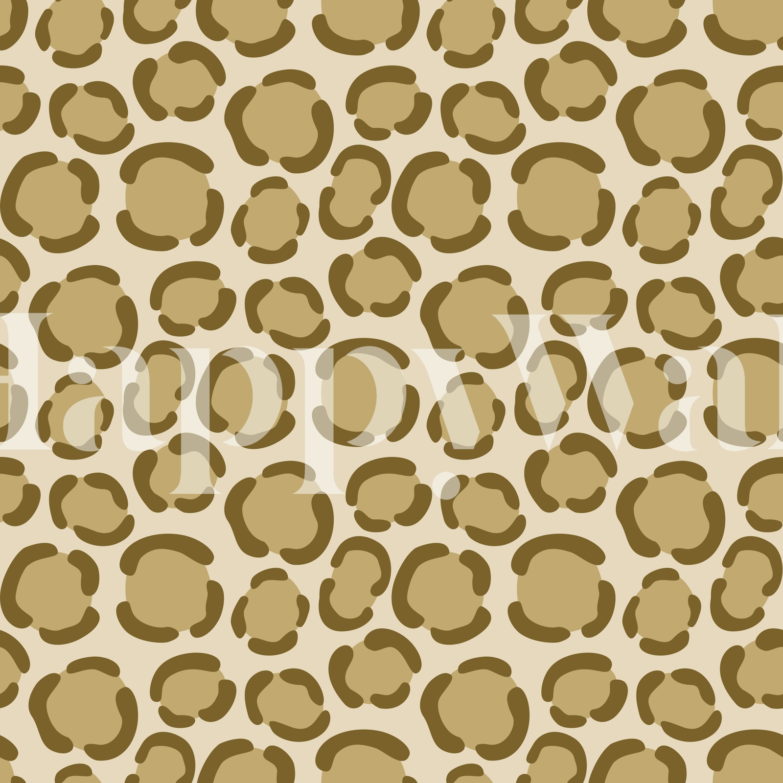 Bold Leopard Cheetah Spots Wallpaper | happywall.com
