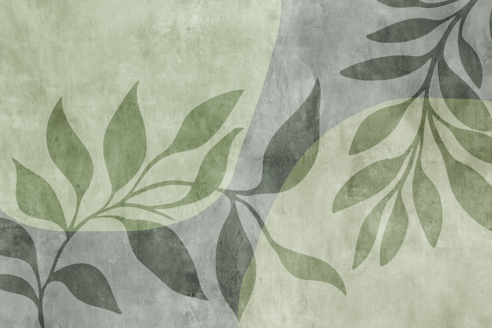 Serene Foliage Earthy Greenery Art - Happywall.com
