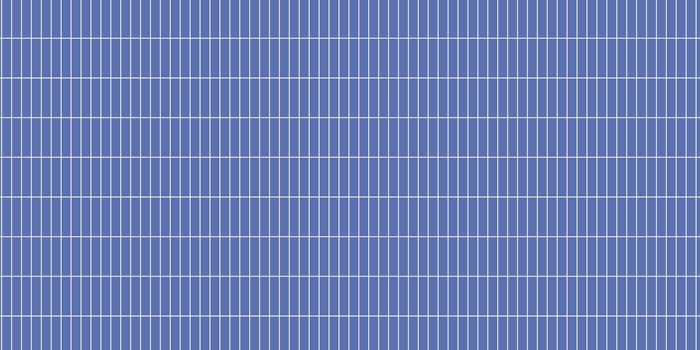 Narrow Tiles Grid - Blue and White | Happywall
