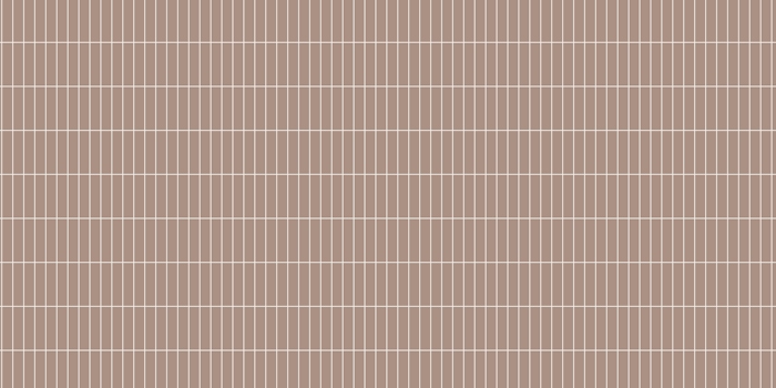 Narrow Tiles Grid - Neutral Muted Brown | happywall.com