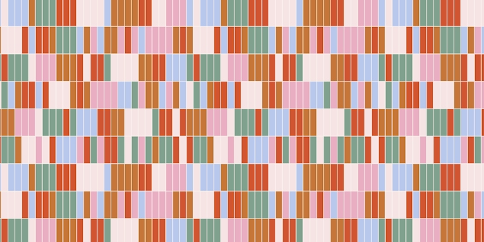 Narrow Tiles Grid - Wallpaper | happywall.com