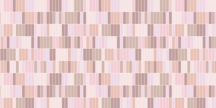 Narrow Tiles Grid - Muted Colours | happywall.com