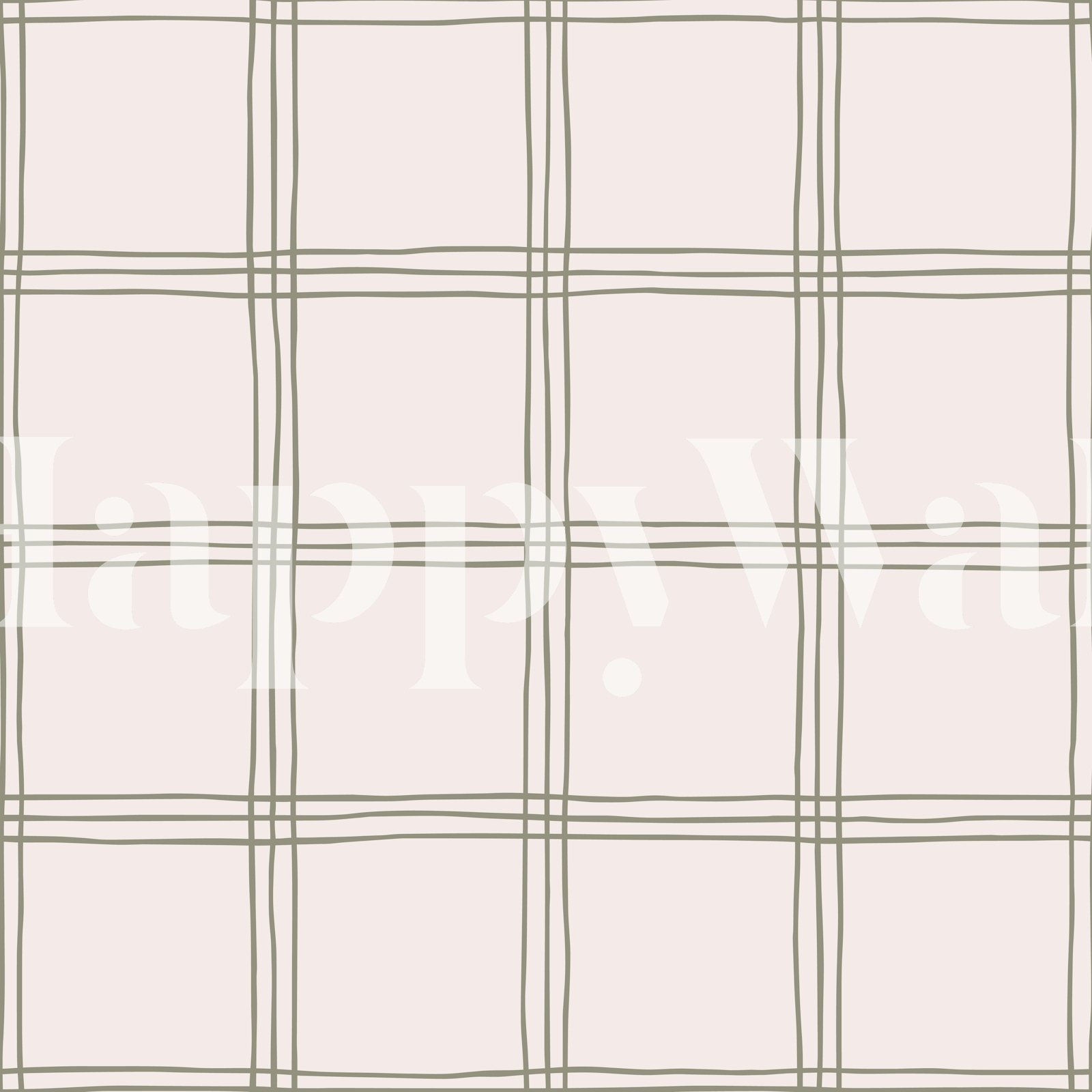 Modern Grid Aesthetic Vintage Green | Happywall.com