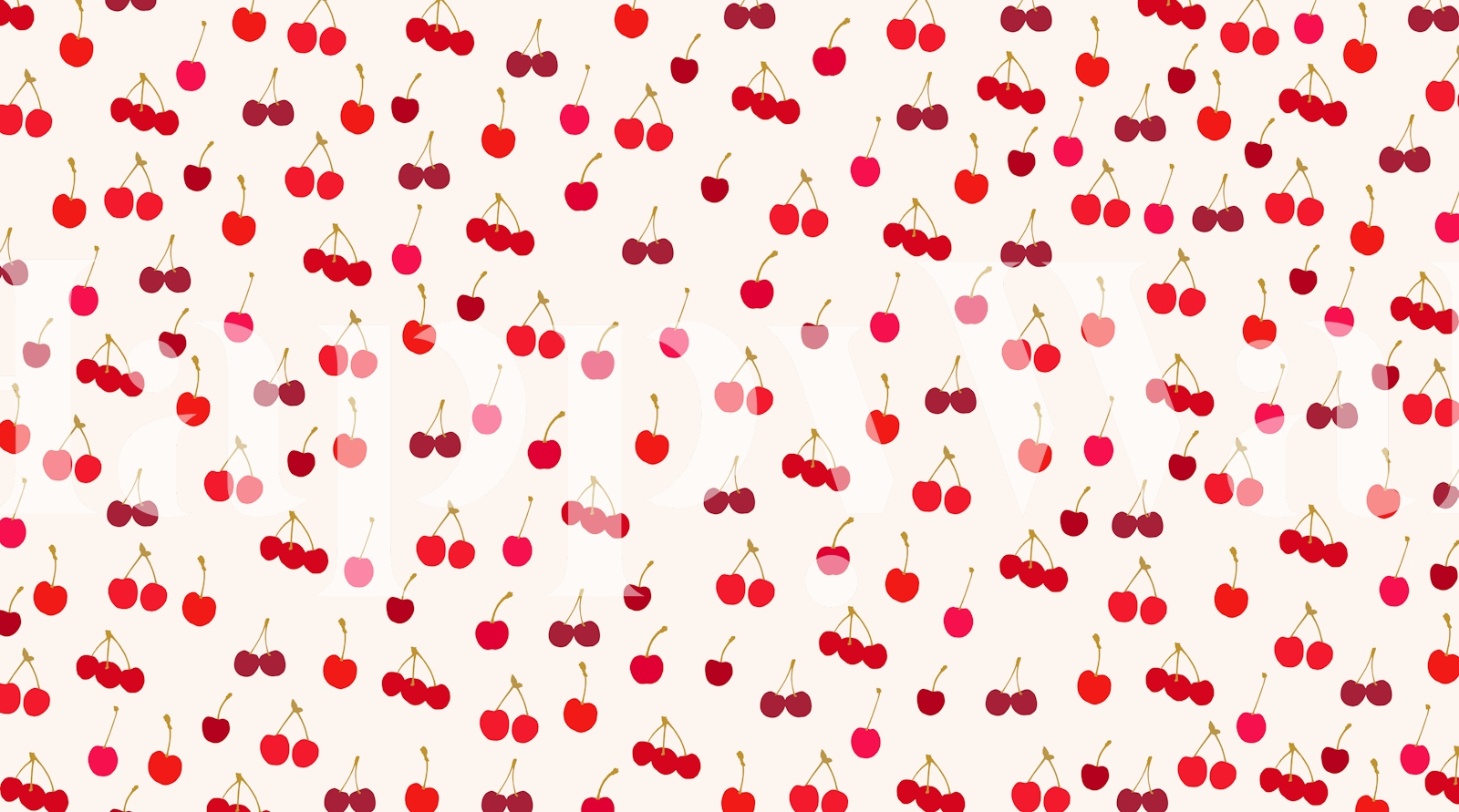 Cherry Print Wallpaper for Kids Rooms