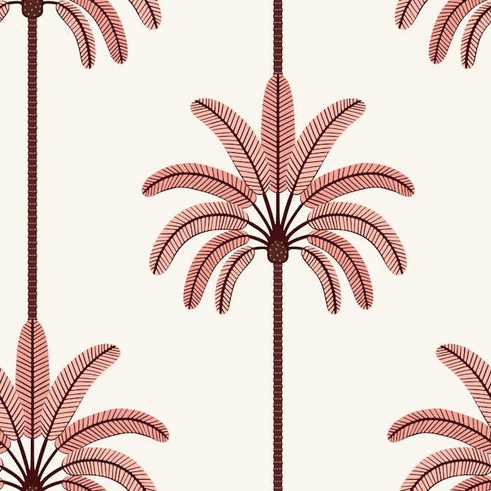 Boho Palm Trees Wallpaper | happywall.com
