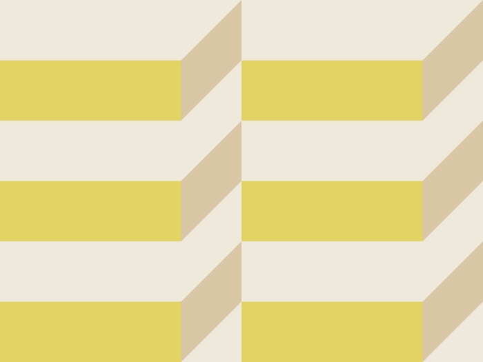 Geometric Yellow Block Wallpaper