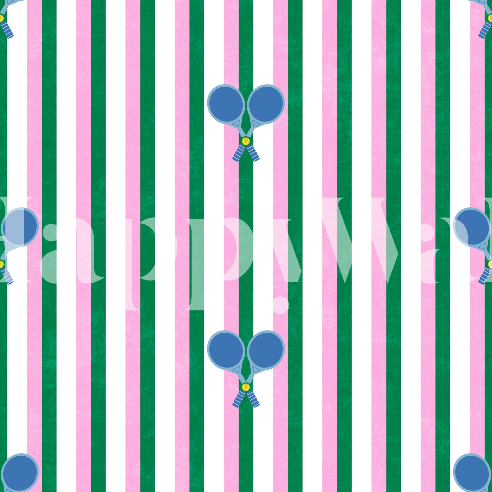 Stylish Tennis Rackets Wallpaper | happywall.com