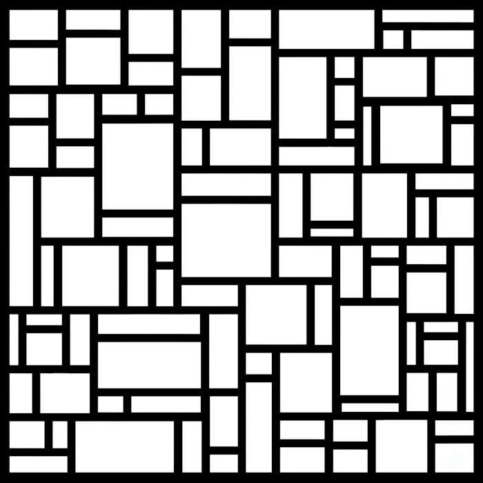 Bold Black Pattern Wallpaper | happywall.com