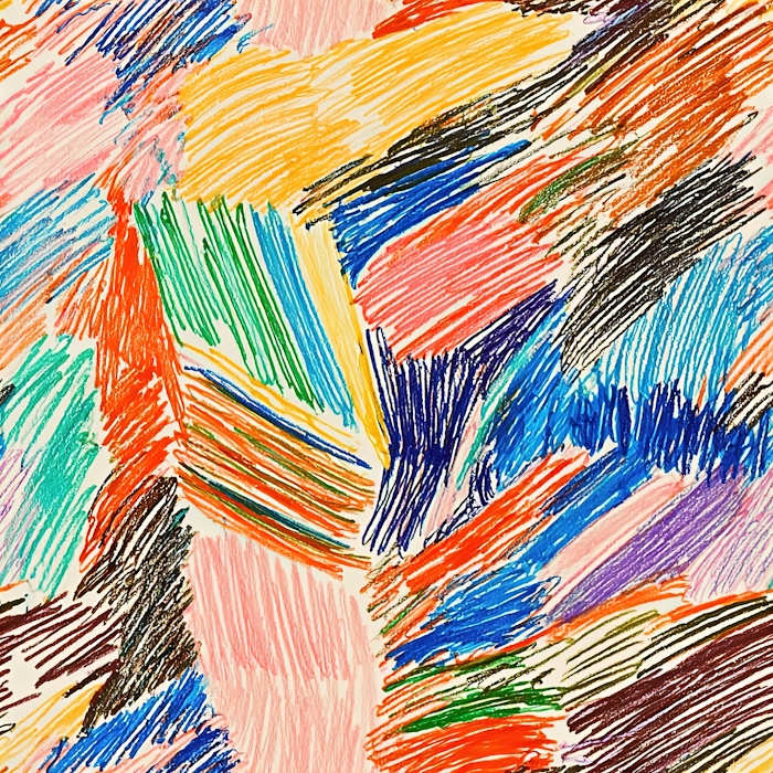 Colorful Expressive Strokes Wallpaper | happywall.com