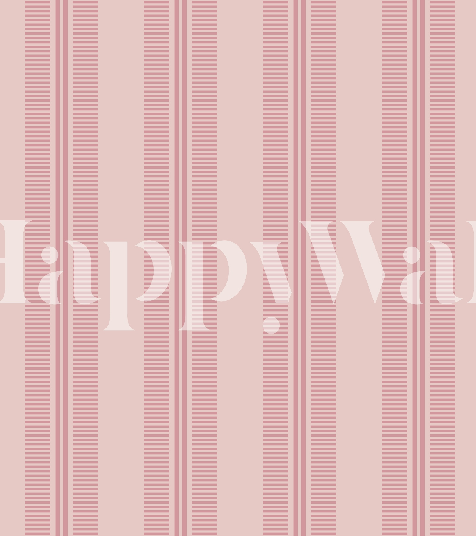 Elegant Classical Stripes Muted Pink - Happywall.com