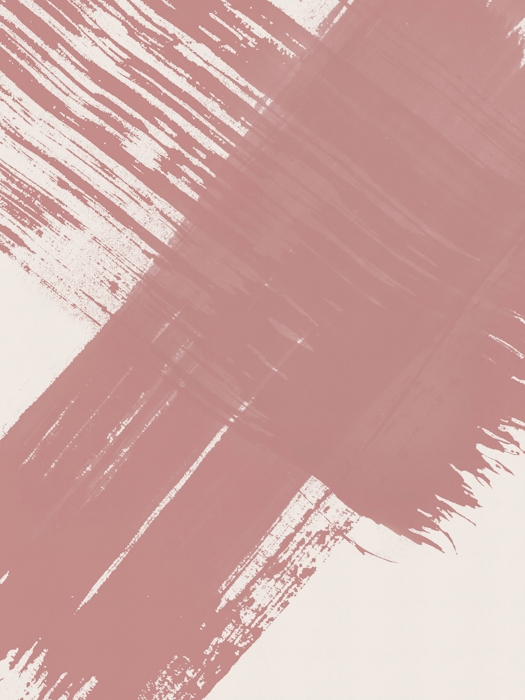 Muted Rose Brush Strokes | happywall.com