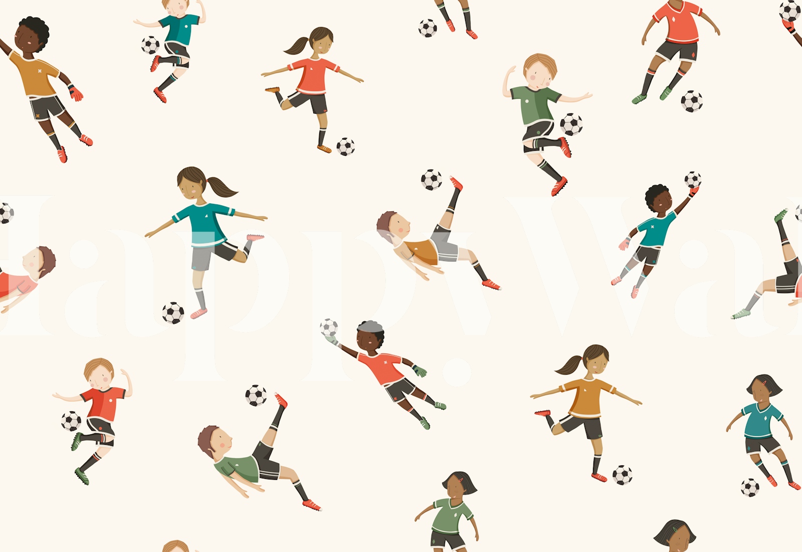 Football Fun for Kids - happywall.com