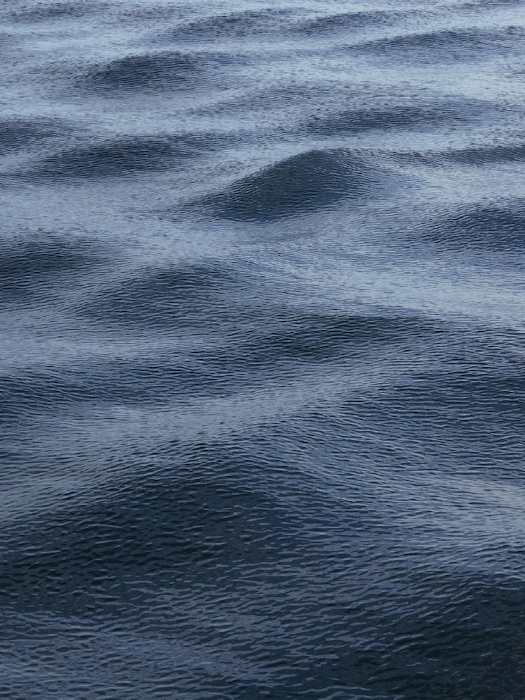 Blue Ocean Ripples Wallpaper