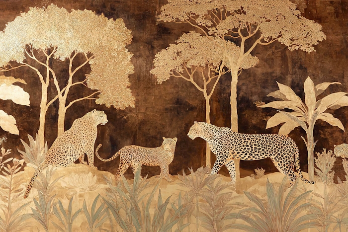 Golden Jungle 3 Wallpaper - happywall.com