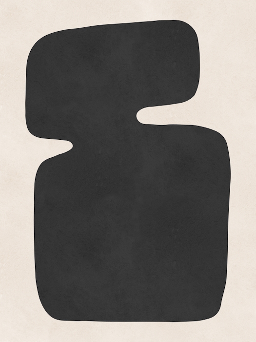 Modern Black Abstract Wallpaper Design