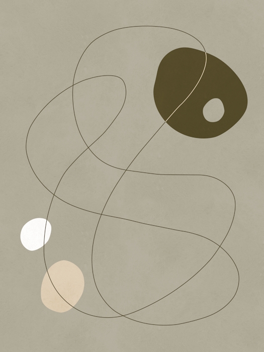 Minimal Linear Art Wallpaper - happywall.com