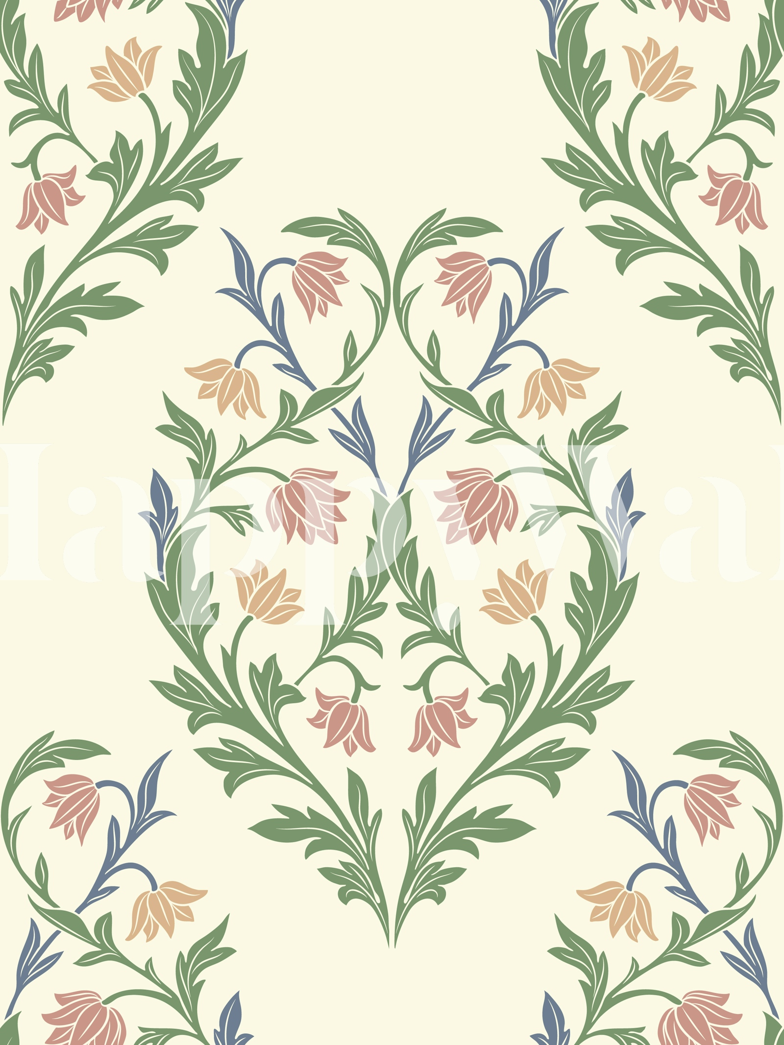 Victorian Flower Dance Wallpaper - happywall.com