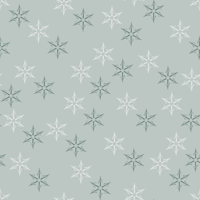 Scattered Stars | Pale Sage - Happywall.com