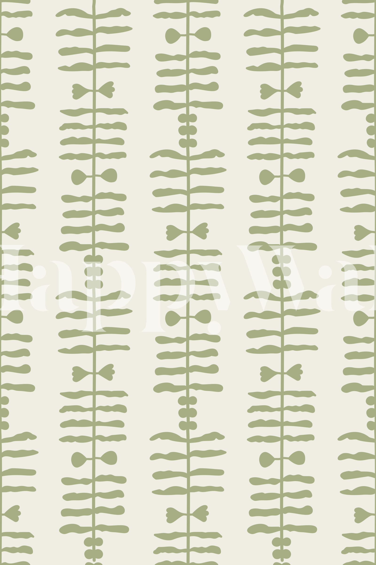 Modern Boho Plants Wallpaper | Happywall.com