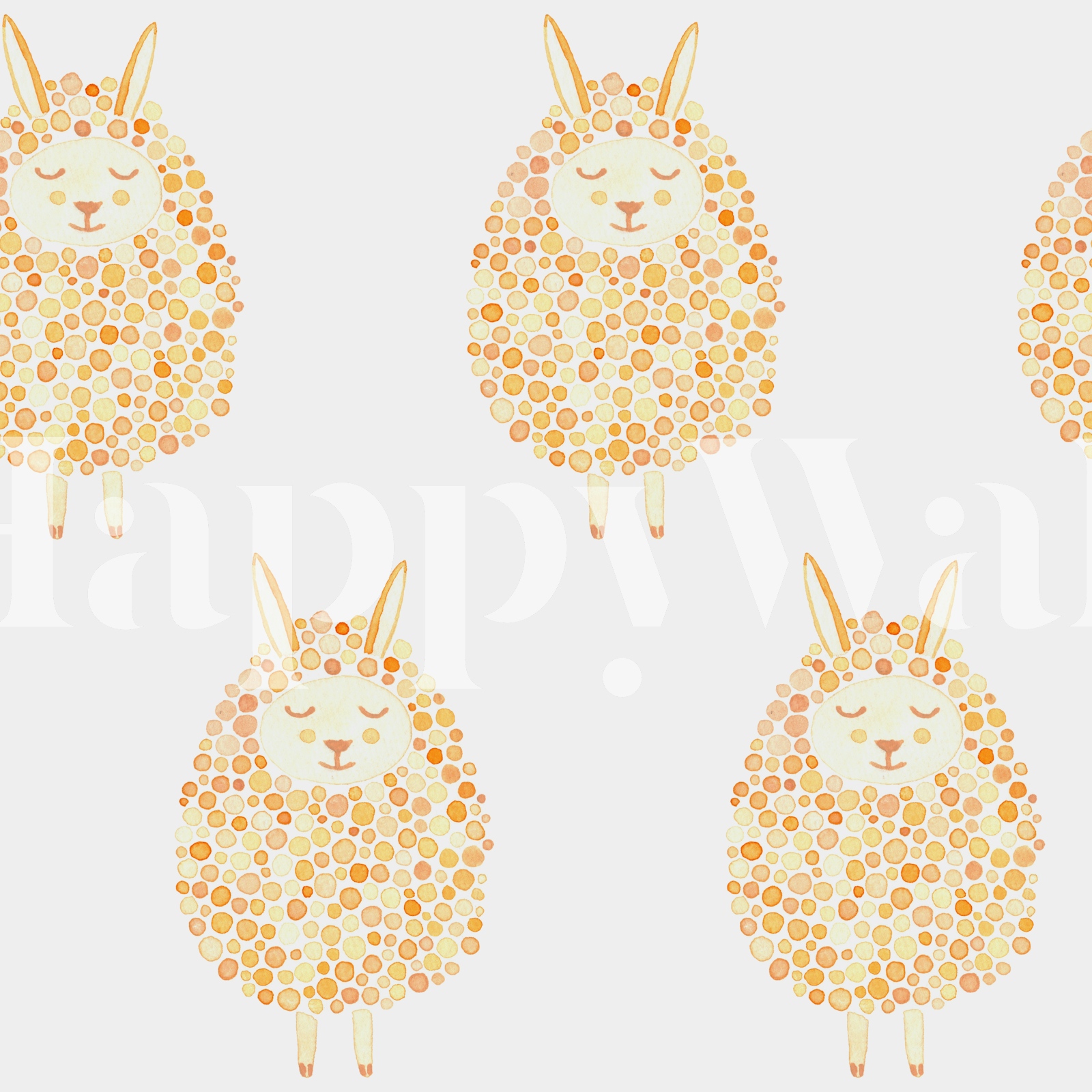 Dreamy Sheeps Wallpaper | happywall.com