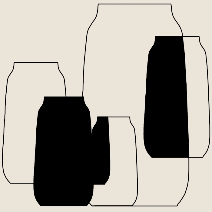 Simple Vessel Shapes Wallpaper - happywall.com