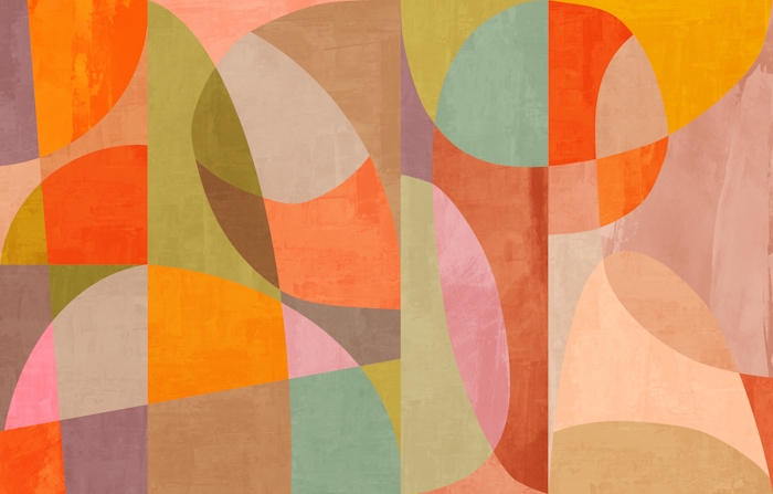 Colorful Modern Abstract Wallpaper