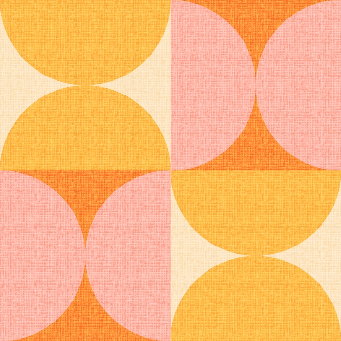 Groovy Retro Geo Wallpaper | Happywall.com