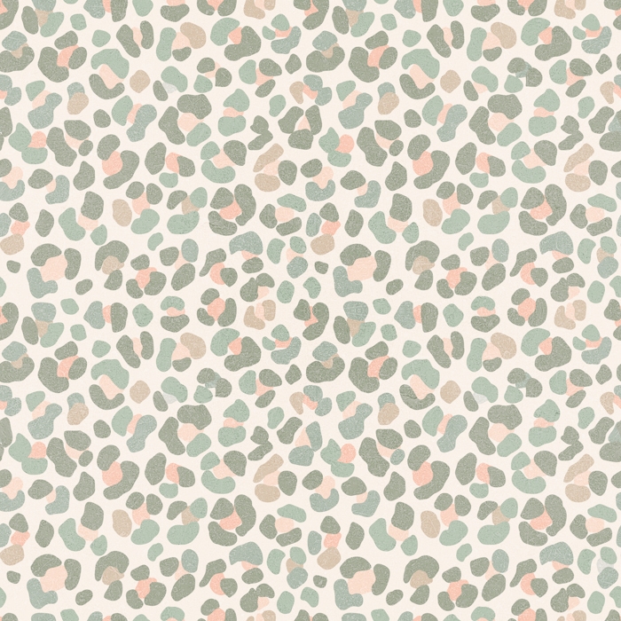 Boho Chic Leopard Spots Wallpaper | happywall.com