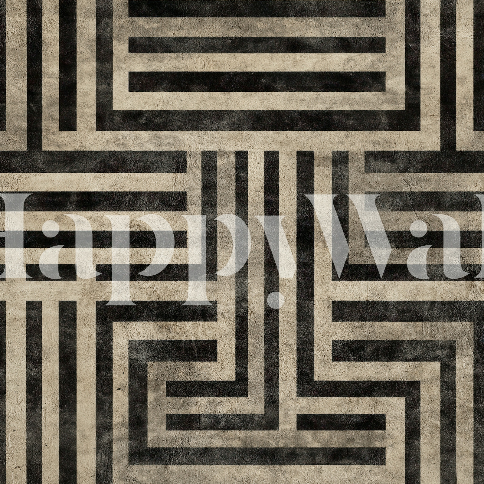 Velvet Lines Antique Design - Happywall